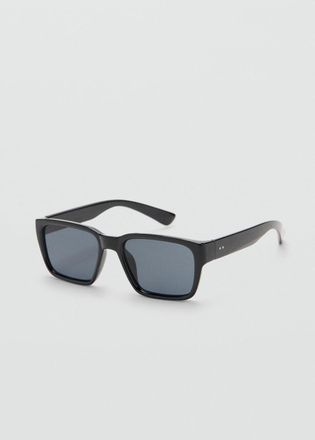 Mango Lunettes de soleil monture rectangulaire noir - Homme - Taille unique - MANGO MAN