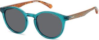 Polaroid unisex, Accessoires, Bleu, Taille: 46 MM PLD 8061/S Tcf(M9) Lunettes de soleil