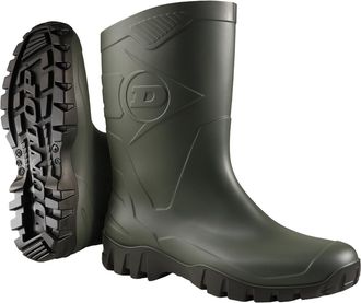 Dunlop Protective Footwear Dee Unisex-Erwachsene Gummistiefel, Grün 46 EU