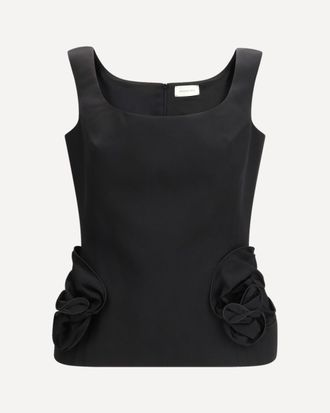 Magda Butrym Top with floral appliqu&eacute;s Female 36