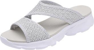 Generico Generico Chaussons dhiver pour femme, &eacute;l&eacute;gants pour femmes, chaussons, dhiver pour femme, ferm&eacute;s, amusants, chaussons dhiver pour fille, 21 pantoufles