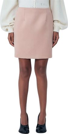 Chlo&eacute; Femme, Jupes, Rose, Taille: 38 FR Short Pencil Skirt