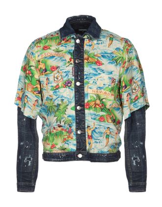 Dsquared2 JACKEN & M&Auml;NTEL - Jeansjacken/M&auml;ntel auf YOOX.COM