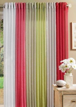 HOME MAISON Homemaison Vorhang, Etamin, einfarbig, Fantasie, Polyester, einfarbig, Blickdicht, mit &Ouml;sen, Raute, Bronze, ideal f&uuml;r Fenster, Wohnzimmer, Schlafzimme