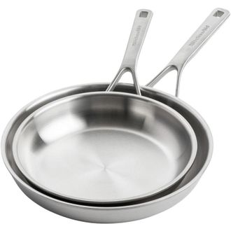 KitchenAid Kitchenaid - Multiply (CC004916-001) 24+28cm Set silber Pfannen-Set