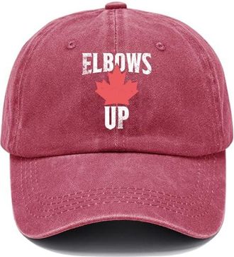 Generic Coudes Up Canada Hat, Casquette de Coudes, True North Strong et Chapeau Canadien Fier Libre, r05 bourgogne, 53
