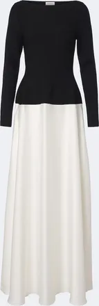 SIMKHAI Robe longue Paola en satin