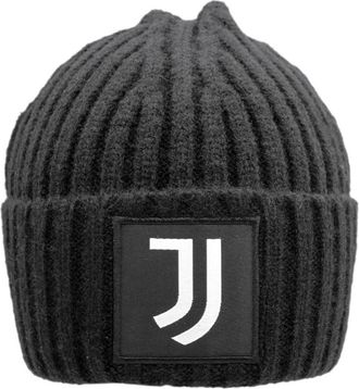 Juventus Unisex 133524 Juve Beanie-Mütze, Schwarz, One Size