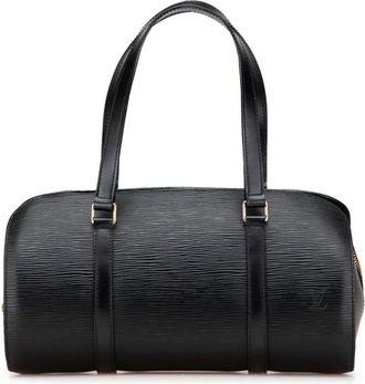 Louis Vuitton sac à main Épi Soufflot (1998) - Noir