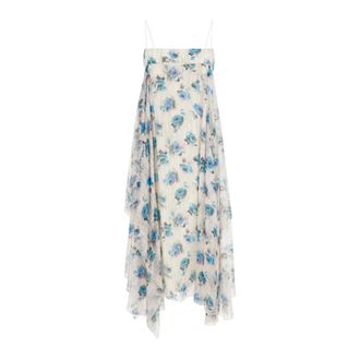 Tory Burch Maxi-Kleider - - Dresses - Damen - Blau - 2XS