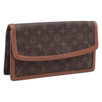 Louis Vuitton Pre-owned Monogram Canvas Clutch - - Pre-owned - Damen - Braun - ONE SIZE