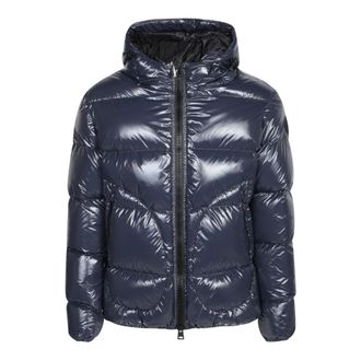 Herno Bomberjacke in Glanzoptik - - Jackets - Herren - Blau - M