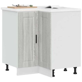 vidaXL Armoire dangle de cuisine Porto sonoma gris bois ding&eacute;nierie vidaXL