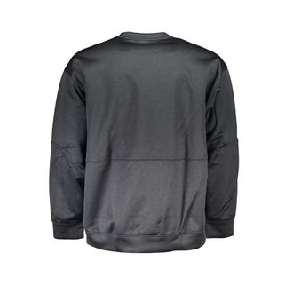 Calvin Klein Crew-Neck Polyester Sweatshirt - Black