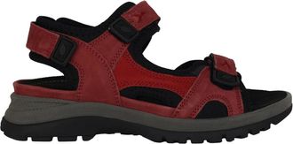 Waldl&auml;ufer Femme, Chaussures, Rouge, Taille: 38 1/2 EU Sandale H-Sora