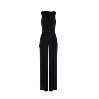 Rinascimento Femme, Combinaisons et Ensembles, Noir, Taille: 38 FR Tuta intera cintura