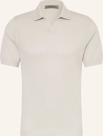 Corneliani Corneliani Strick-Poloshirt weiss