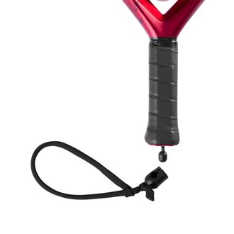 Wilson Schlaufe für Padel-Schläger, Double Braid Cinch Zipcord, Doppelte Flechtung, Austauschbar, Schwarz