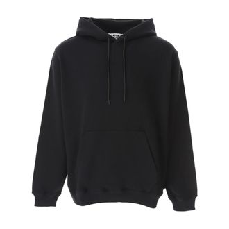 Msgm Back Logo Hoodie - - Sweatshirts & Hoodies - Herren - Schwarzk - M
