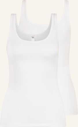 CALIDA Calida 2er-Pack Top Benefit Women weiss