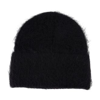 Toteme 244-WSH1524-YA0106-001 Alpaca Wool Beanie - Black