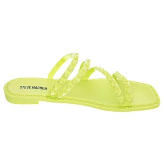 Steve Madden Skyler-J Slider - Femme - Chaussures - Vert - Taille: 41 EU