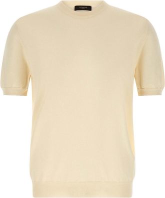 Zanone Pull Col Rond - Beige