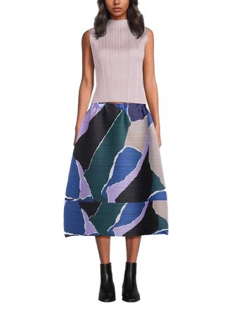 Issey Miyake Pleats Please Surprise Skirt - Multicolor
