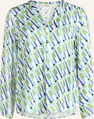 Cartoon Cartoon Blusenshirt gruen