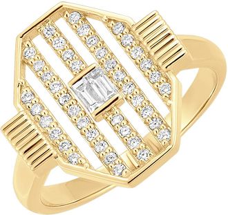 Edenly Ring Frische - Lumina - 18 Karat Gelbgold und Diamanten