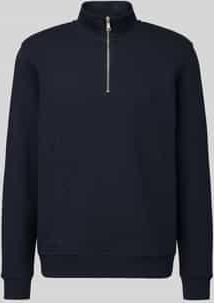 Marc O'Polo Denim Regular Fit Troyer aus reiner Baumwolle