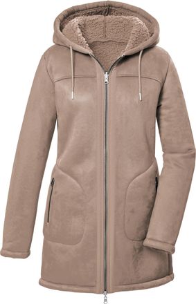 G.I.G.A. DX Damen Wendeparka/Parka in Wildlederoptik mit Kapuze GW 63 WMN PRK, birke, 38, 42387-000