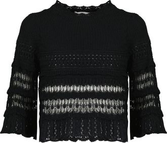 Isabel Marant Top Frizy Coton Noir