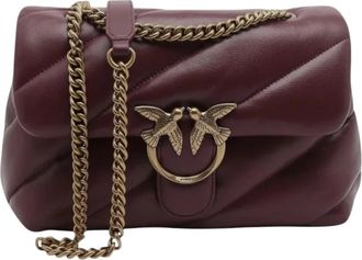 Pinko Love Puff Classic Schultertasche - - Bags - Damen - Braun - ONE SIZE