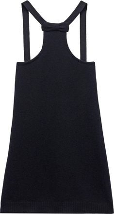 Prada Minikleid aus Wolle - Schwarz