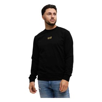 Emporio Armani Homme, Sweatshirts et sweats &agrave; capuche, Noir, Taille: S Core Identity Sweater
