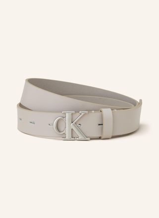 Calvin Klein Lederg&uuml;rtel beige