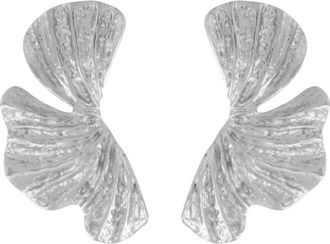 Dansk Copenhagen Klobige Silber Statement Ohrringe - - Accessories - Damen - Grau - ONE SIZE