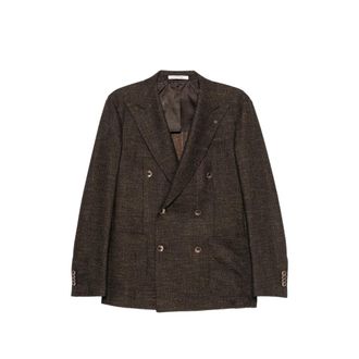 Tagliatore Double-breasted Peak-lapels Blazer