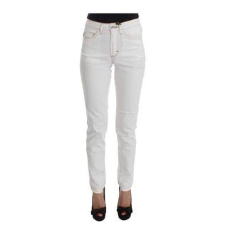 Roberto Cavalli Damen, Jeans, Weiß, W26Größe