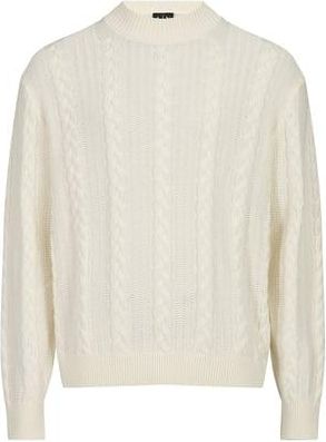 A|X Armani Exchange Pull col rond en maille tress&eacute;e