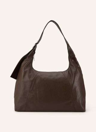 N&uacute;noo N&uacute;noo Schultertasche Maxi Dandy Buckle Mountain braun