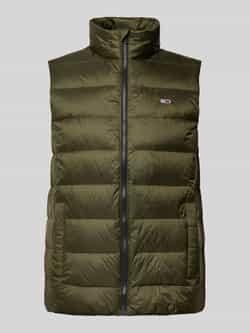 Tommy Jeans Steppweste mit Rei&szlig;verschluss