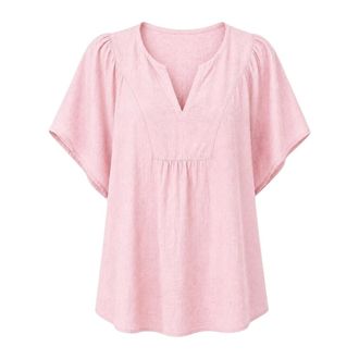 2-Biz Femme, Blouses et Chemises, Rose, Taille: 42 FR Blouse