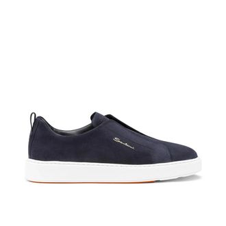 Santoni Herren, Schuhe, Blau, 42 1/2 EUGr&ouml;&szlig;e