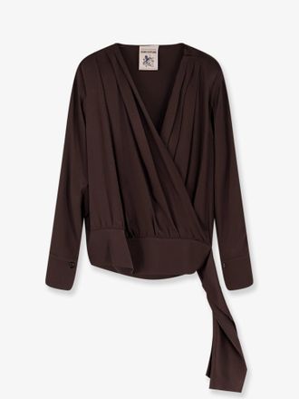 Semicouture Satin shirt - SEMICOUTURE - gender_Woman