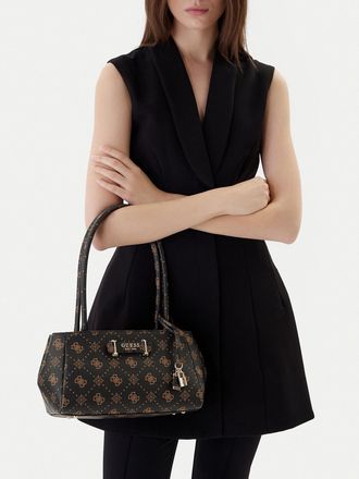 Guess Handtasche Guess Carrie Logo HWGP98 98080 Braun