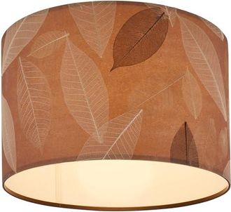 Briloner Deckenlampe mit Blätterdekor, E27 Fassung, max. 10 W, Deckenleuchte, Boho, aesthetic, Lampe, Wohnzimmerlampe, Schlafzimmerlampe, Esszimmerlampe, Flurl