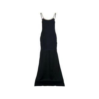 Tom Ford Femme, Robes, Noir, Taille: 36 FR Robe Asym&eacute;trique Orn&eacute;e de Cristaux
