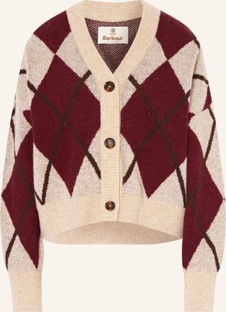 Barbour Strickjacke beige
